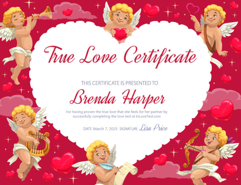 Love Test – Love Calculator